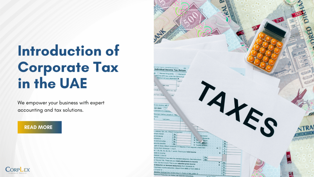 Introduction of Corporate Tax in the UAE